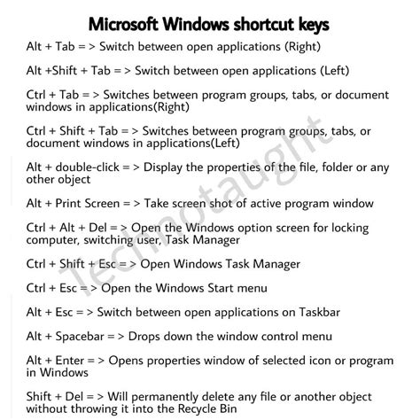 Windows Ce Shortcut Keys At Lean Martin Blog