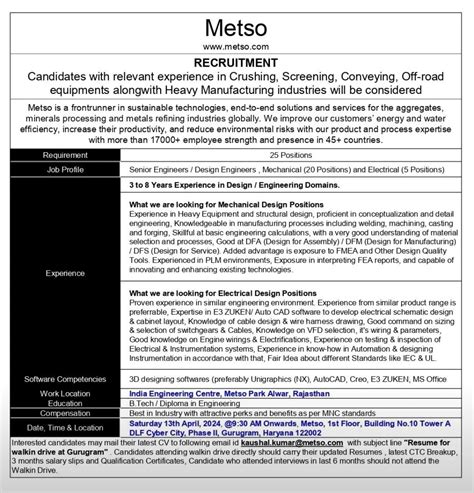 Rvm Cad On Linkedin More Than 25 Cad Design Vacancies In Gurugram
