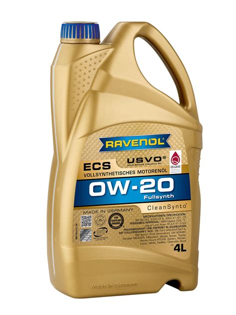 RAVENOL ECO SYNTH ECS SAE 0W-20 – 4L | Daraz.com.bd