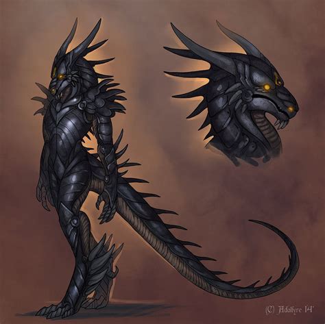 Robot Concept Art Dragon