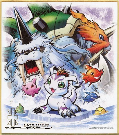 Digimon Gomamon Evolution