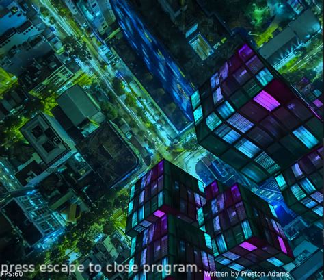 improvements and optimizations to 3d engine 3d projection demo