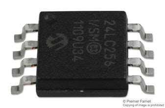 24LC256T I SM By Microchip EEPROMs Avnet