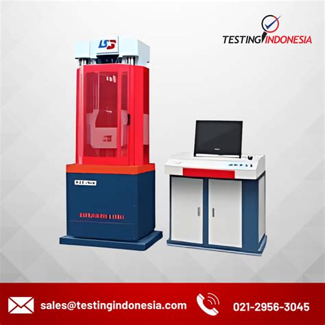 WAW Series B Electro Hydraulic Servo Universal Material Testing Machine TESTINGINDONESIA CO ID