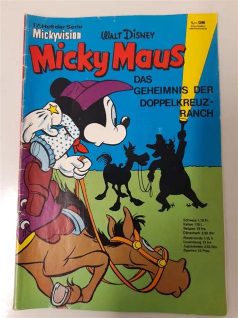 WALT DISNEY KOMIKS Micky Maus Myckivision Heft 17 Gebraucht EUR 2