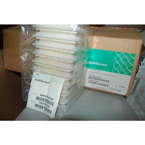 Millipore Multiscreen Filter Filtration 96w Plates Manifold Membrane Mhvbn4550