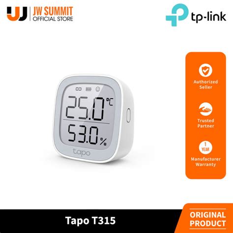Tp Link Tapo T315 Real Time Accurate Monitoring Smart Temperature