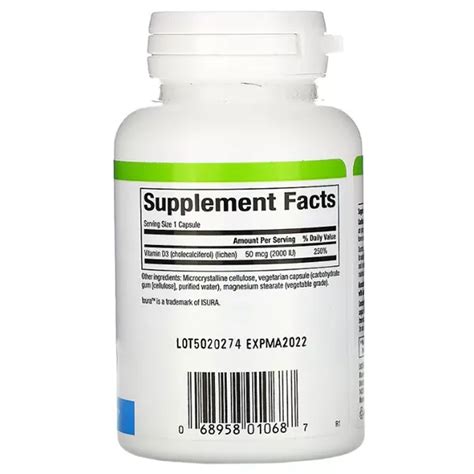 Comparing Vitamin D3 2000 Iu Vitamin Inspector
