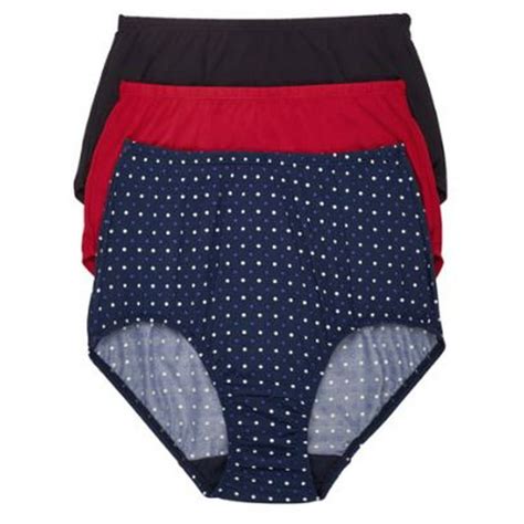 Olga Olga Womens Without A Stitch Microfiber Brief 3 Pack Style