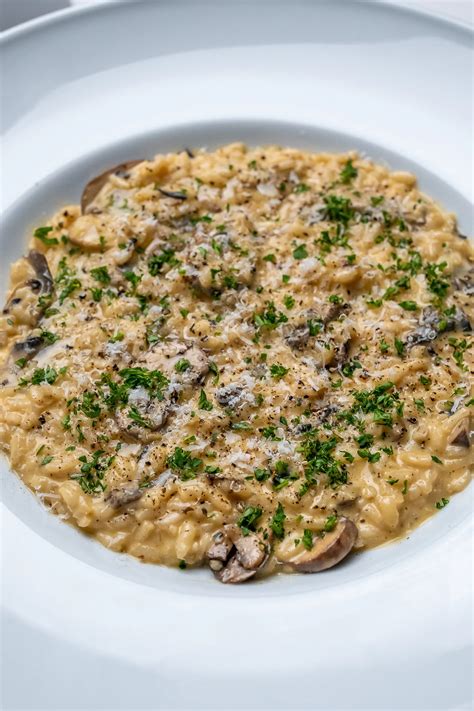 Triple Mushroom Truffle Risotto By Breadbakebeyond