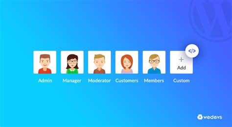 How To Add Wordpress Custom User Roles Plugincode Wedevs