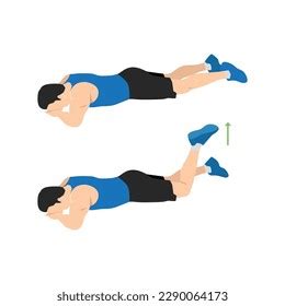 Best Exercise Prone Knee Bend Royalty Free Images Stock Photos