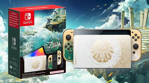 Zelda Tears Of The Kingdom Switch Oled Unboxing Youtube