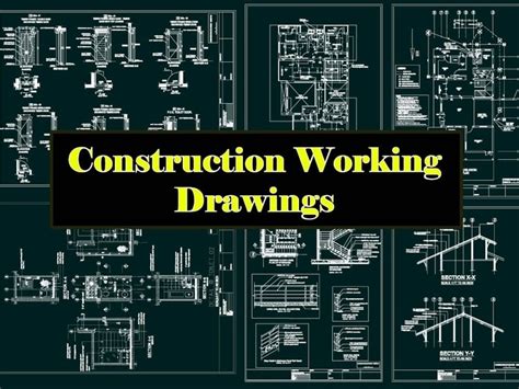 A Detailed Construction Working Drawing Set Using Autocad Upwork