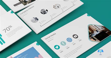 Морено Шаблон Keynote Шаблоны презентаций Включая яркий и чистый Envato Elements