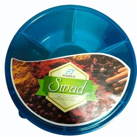 Round Plastic Masala Box Capacity 1000 ML At Rs 210 Piece In Valsad