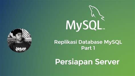 Tutorial Replikasi Database 1 Persiapan Server Youtube