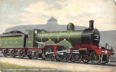 Theme Train Atlantic Express Locomotive Cartorum