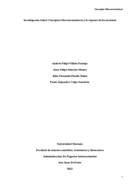 ¿qué Es El Pib Pdf Producto Interno Bruto Ciencias Económicas
