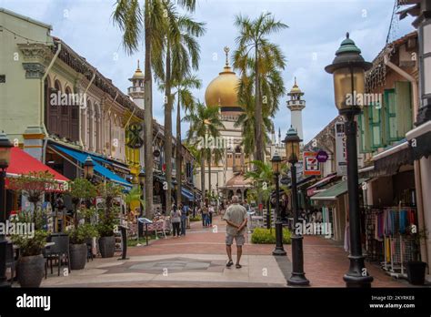 Singapore Singapore 30 August 2022 Muscat Street Overlooking The