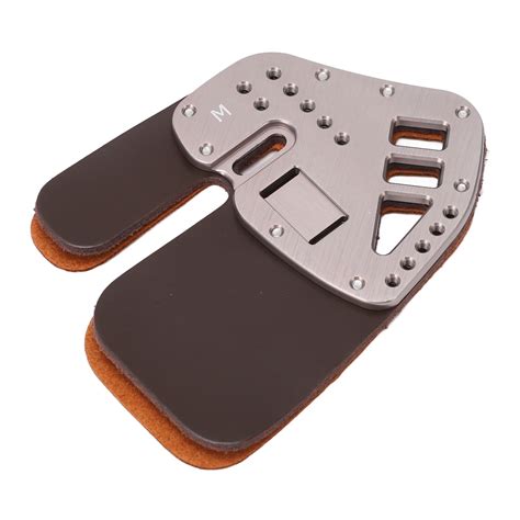 Protector De Cuero Para Tiro Con Arco Anggrek Protector De Arco Recurvo