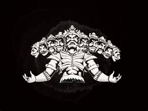 Ravanan King Ravana Creative Posters God Illustrations