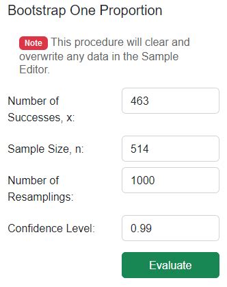 Use Technology To Create The Large Number Of Bootstrap Sampl Quizlet