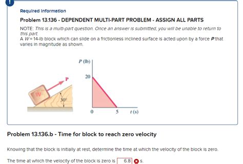 Solved Required Information Problem 13136 Dependent