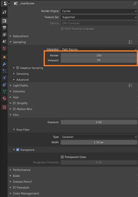 Blender And Eevee Render Settings Tutorial Rebus Render Farm