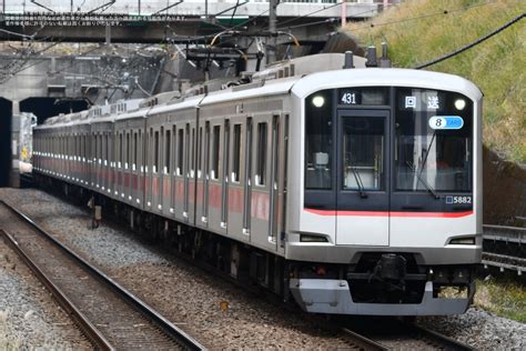 2nd Train 【東急】5080系5182f長津田検車区へ回送の写真 Topicphotoid 67846