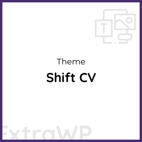 Shift Cv Extrawp