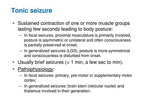 Ppt Semiology Signs And Symptoms Of Seizures Powerpoint