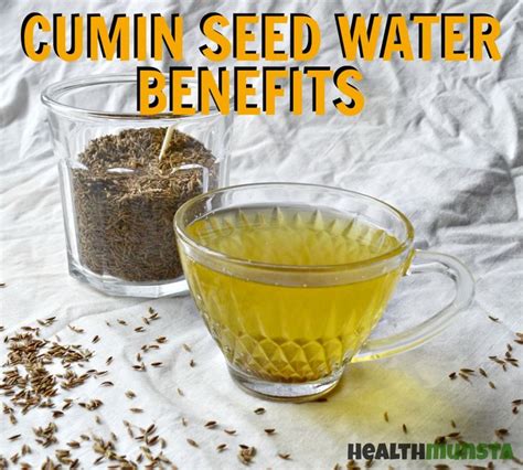 Cumin Seed Water And Its Benefits Cumin Benefits Cumin Seed Tea Recipes