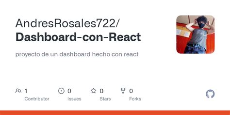 Github Andresrosales722dashboard Con React Proyecto De Un Dashboard