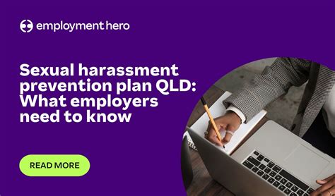 Sexual Harassment Prevention Plan For Queensland Employers