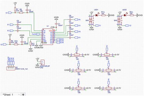 Issue Using 74hc4051 On Custom Pcb With Pots General Guidance Arduino Forum Issue Using 74hc4051 On Custom Pcb With Pots General Guidance Arduino Forum