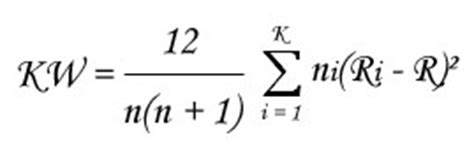 Ad Science Statel Statistical Softwares On Excel Test Of Kruskal