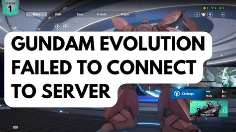 How To Fix Gundam Evolution Failed To Connect To Server The Droid Guy