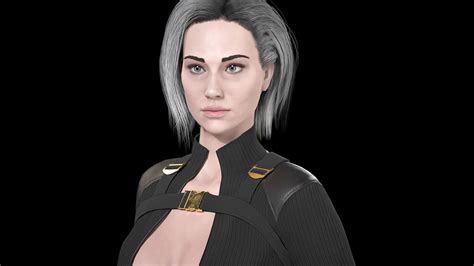 Spy Girl Game Ready 3d Model By Alexn
