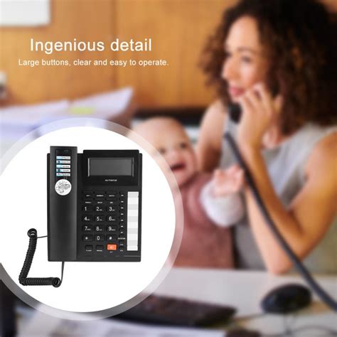 Kx T7007 Hotel Vaste Telefoon Grote Knoppen Vaste Vicedeal