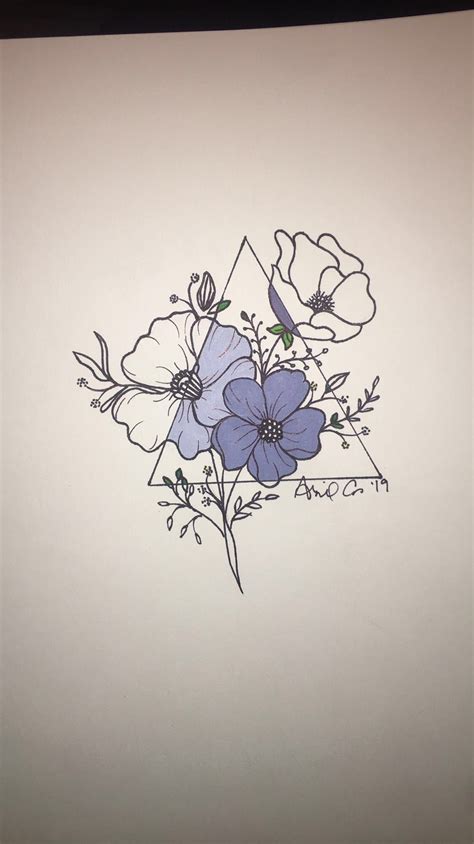 Aesthetic Simple Flower Drawing Drawing Improvement Challenges