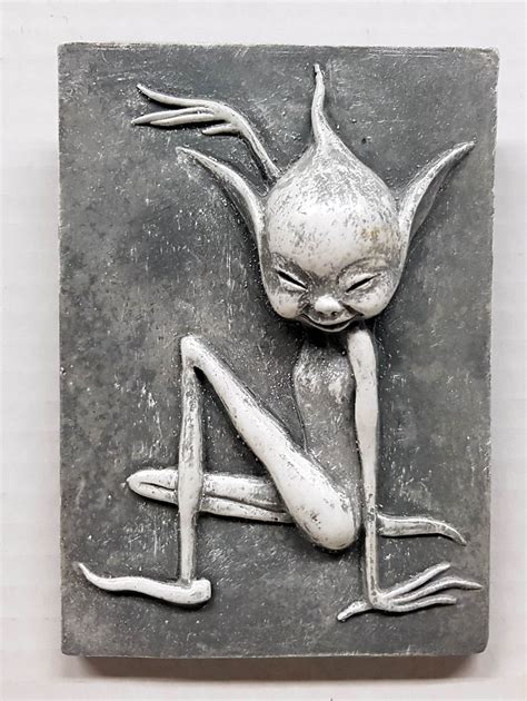 Pixie Plaques Set Of 4 Pixies British Folklore Celtic Etsy