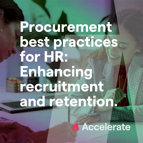 Procurement Best Practices For Hr Teams Accelerate