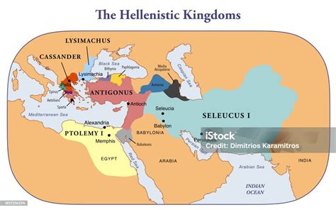 The Hellenistic World Stock Illustration Download Image Now