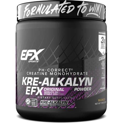 Efx Sports Kre Alkalyn Powder 220 G