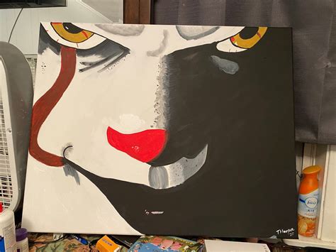 Pennywise Portrait Etsy