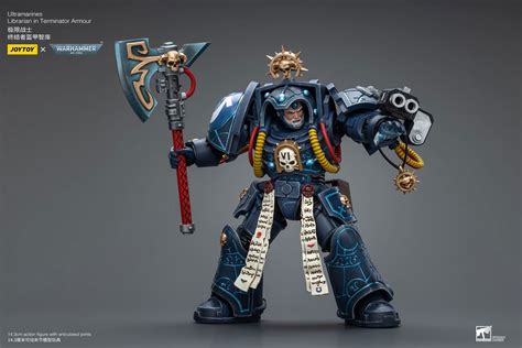 Joytoy Wh40k Ultramarines Librarian In Terminator Armour Joytoy Figure