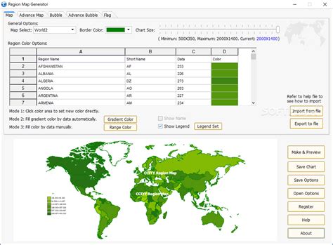 Region Map Generator Download Free Windows 2 73 Softpedia