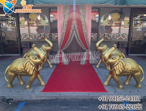 Incredible Indian Wedding Elephant Entrance Decor Dst International