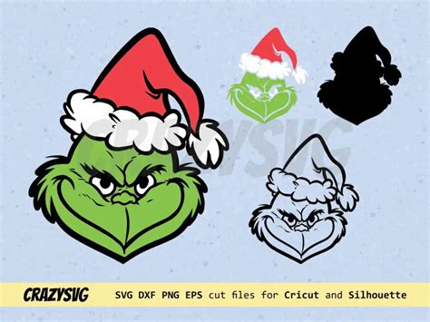 The Grinch Layer SVG Easy Cutting Cricut Vectorency